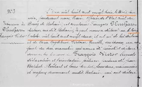 DÉCLARATION DE NAISSANCE – BibiCabaya